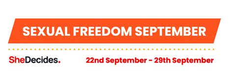 Sexual Freedom September Shedecides