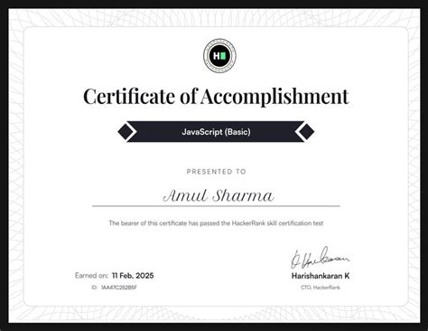 i successfully completed the javascript basics test on hackerrank