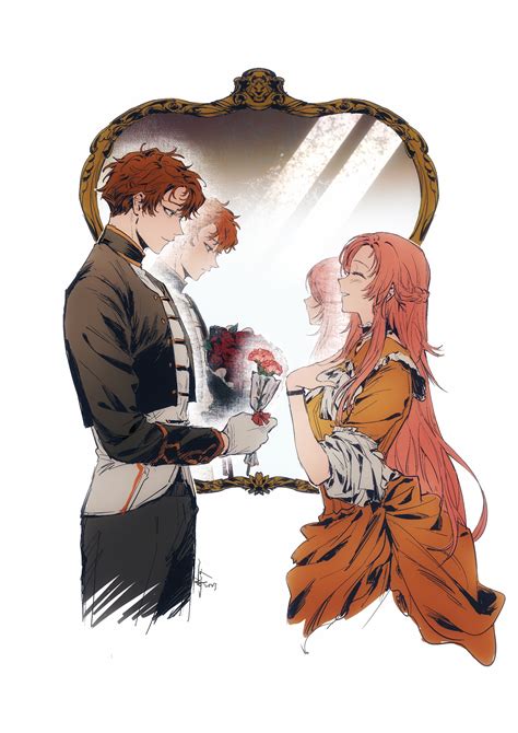 Shuri Von Neuschwanstein And Elias Von Neuschwanstein The Fantasie Of A Stepmother Drawn By