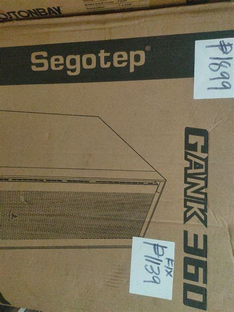 Cpu Case Segotep Gank360 Video Gaming Gaming Accessories Cases