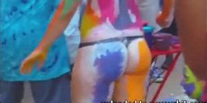 Sexy Naked Body Paint Part Tnaflix
