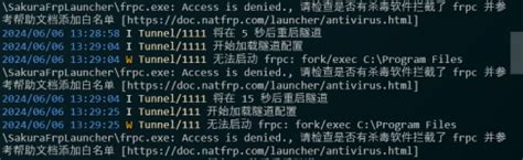frpc 异常退出无法启动 frpc SakuraFrp 社区论坛 frpc 异常退出无法启动 frpc SakuraFrp 社区论坛