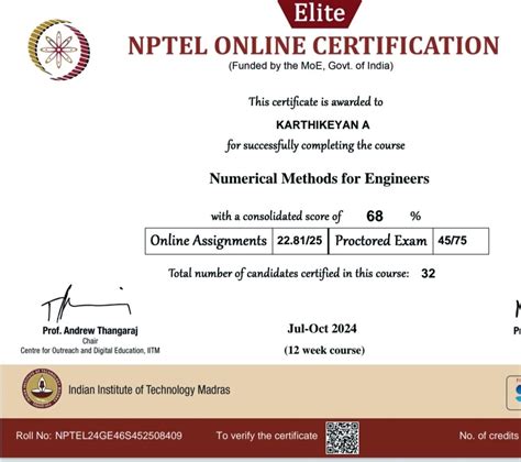 On Linkedin My First Successful Completion Of Nptel Course