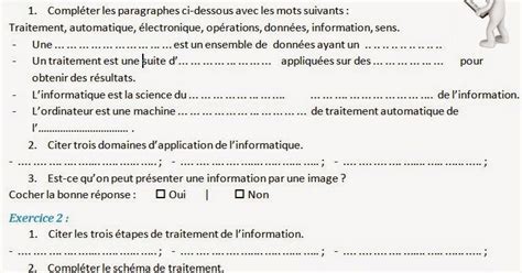 Exercices informatique système informatique périphériques Les bases en informatique