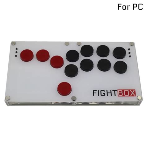 Fightbox Slim Fight Stick Fighting Game Joystick Cherry Mx Button Hot Swap Controller Mini