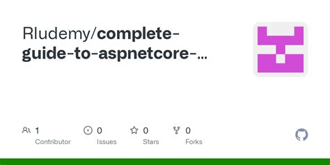 Github Rludemy Complete Guide To Aspnetcore Web Api