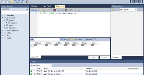 My Java Zone Registrando Datos En Bd En Jee