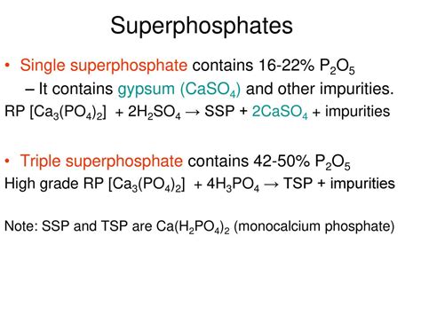 Single Super Phosphate Vs Triple Super Phosphate 48 Off