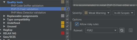 Cant Make Php Cs Fixer Work Ides Support Intellij Platform Jetbrains