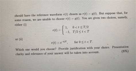 Question 4 A Sketch A Pam Waveform Under The