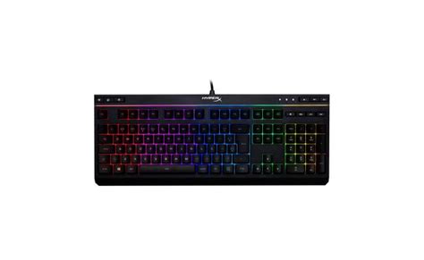 Hyperx Alloy Core Rgb Membrane Gaming Keyboard Comfortable Quiet Silent Keys Spill Resistant