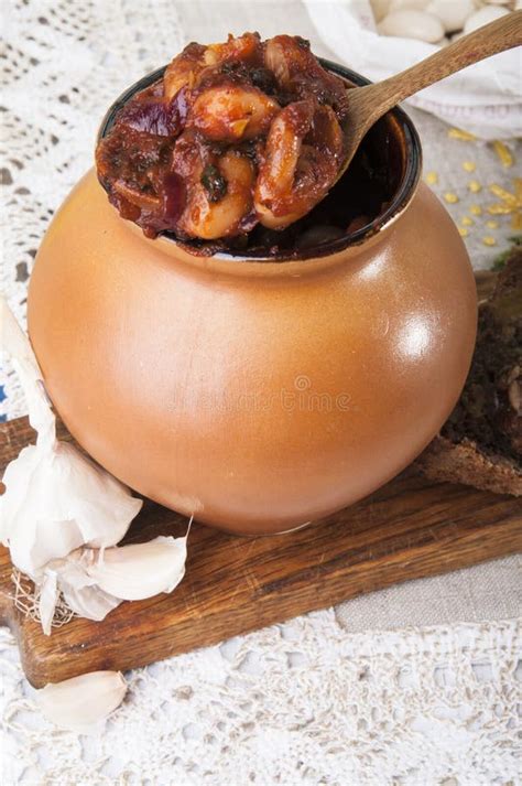 Lobio In A Pot Stock Image Image Of Delicious Culinary 50128415