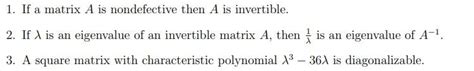 solved true or false if true explain why if false