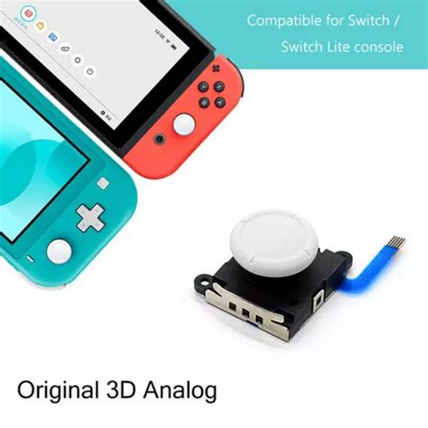 It 3d Analog Gamepad Joystick Rocker Compatible With Switch Lite Joy