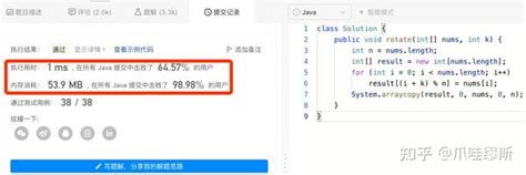 图解LeetCode 轮转数组 知乎