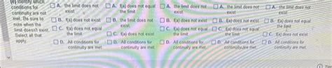 find ail the values of x a where the function is