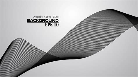 Premium Vector Dynamic Curve Line Abstract Background Vector Image