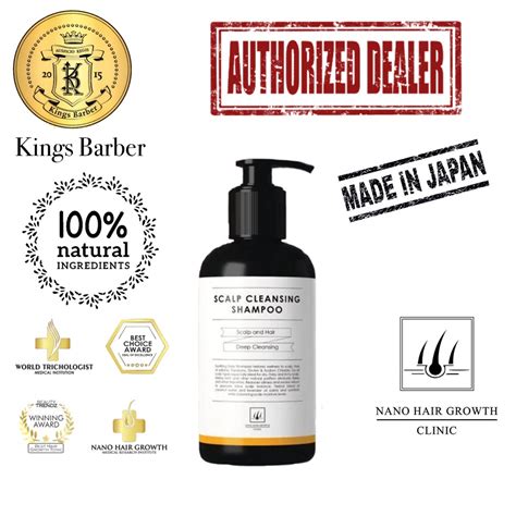 NANO Scalp Cleansing Shampoo Ml Kings Barber