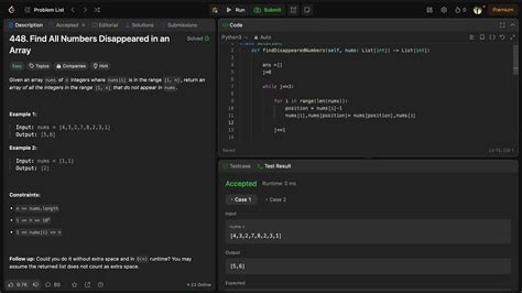 448 Find All Numbers Disappeared In An Array Follow Up Leetcode Solution In Hindi Youtube