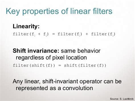 Computer Vision Image Filters