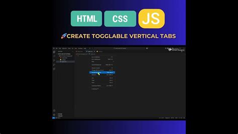 create togglable vertical tabs ai coding programming htmlcssjavascript chatgpt deepseek