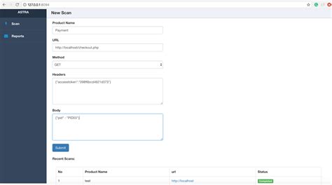 GitHub Flipkart Incubator Astra Automated Security Testing For REST