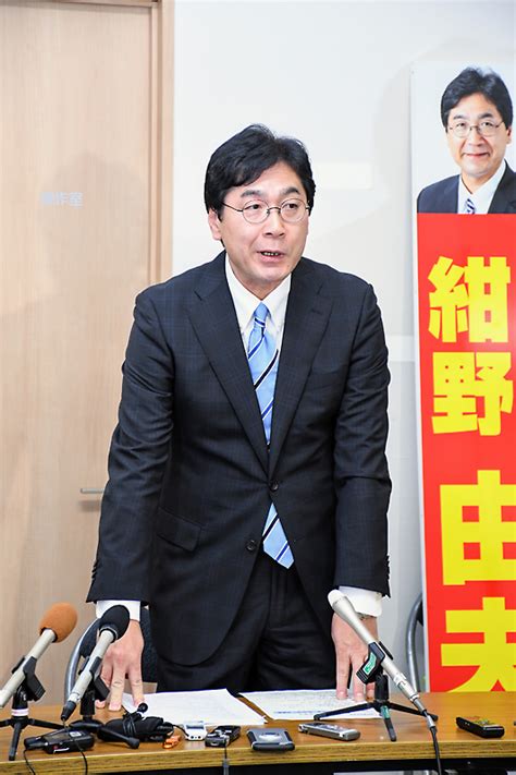 Web東海新報｜新人・紺野氏が出馬表明、産業・観光振興など公約に／陸前高田市長選