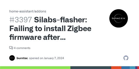 Silabs Flasher Failing To Install Zigbee Firmware After Multiprotocol Flash On Skyconnect