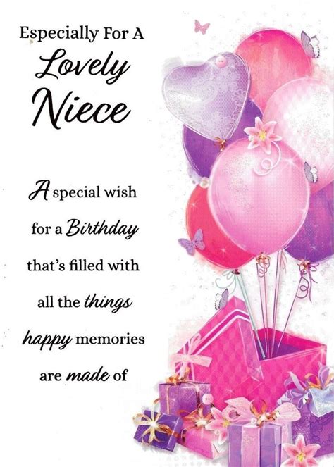 Birthday Cards For Niece Happy Birthday Wishes