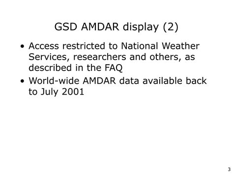 Ppt Amdar Data Display At Noaa Earth Systems Research Laboratory