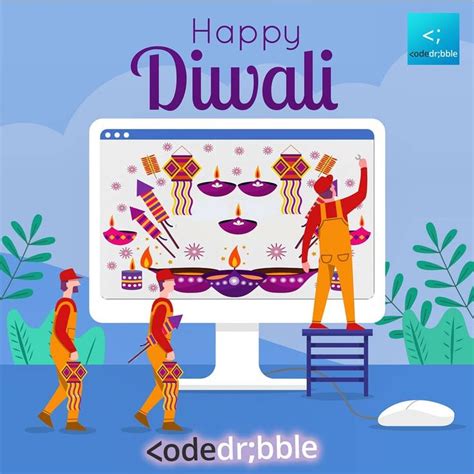 Codedribble On Instagram “happy Diwali To All Programmers Coders Designers