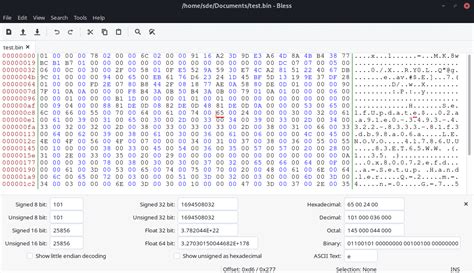 Bless Hex Editor For Gtk LinuxLinks