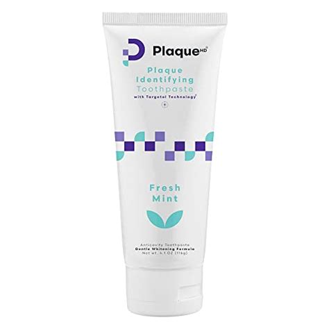 Plaque Hd Plaque Identifying Toothpaste Fresh Mint401 Oz 116 Gmade