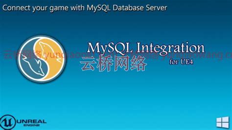 Ue4商城资源mysql Integration数据库集成插件云桥网络
