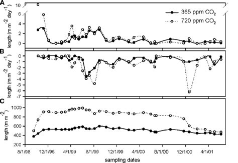 Fine Root Production A Mortality B And Standing Crop C In The