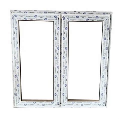 Rectangular White Upvc Window Frame At ₹ 550 Sq Ft In Noida Id 2853048022262