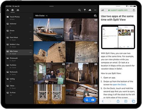 adobe lightroom updated with split view support on ipad macrumors