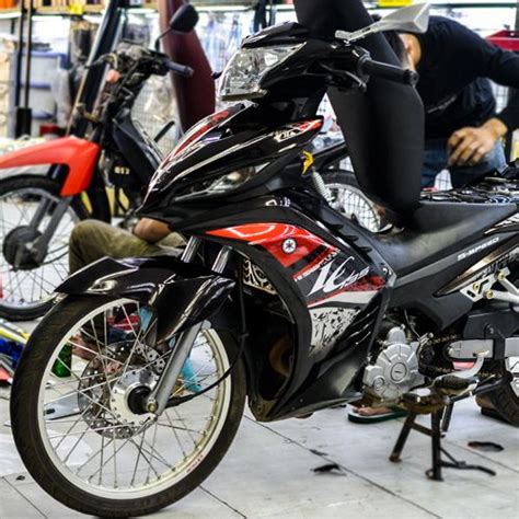 Yamaha Lc Biru Putih LancetaroOwen