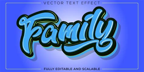 Premium Vector Free Vector Graffiti Text Effect Fully Editable Typography Style
