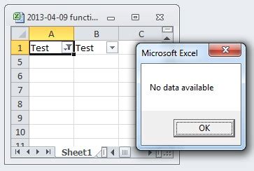 Excel VBA Trigger Macro On Column Filter Stack Overflow