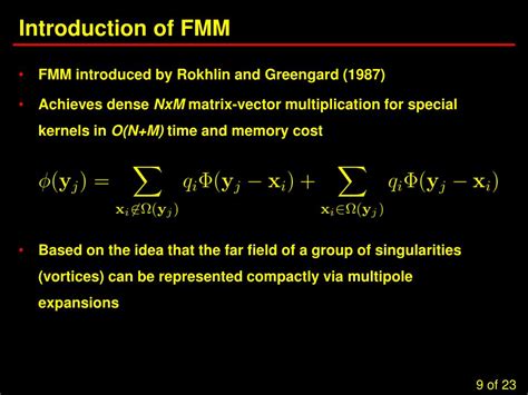 Ppt Scalable Fast Multipole Accelerated Vortex Methods Powerpoint Presentation Id2120201