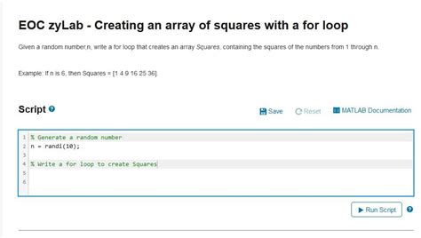 Solved Zybook Matlab Given A Random Number N Write A For Chegg