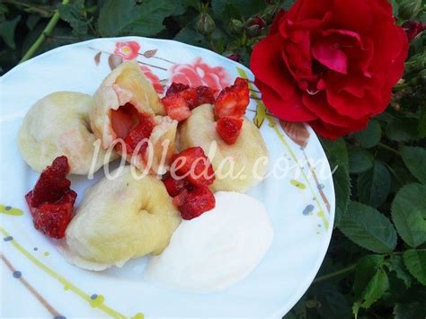 Кнедли с клубникой рецепт с пошаговым фото Receta