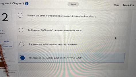 Solved Assignment Chapter Saved Help Save Exit On Chegg
