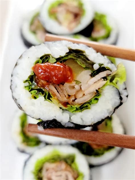 삼겹살 김밥 만드는 법 대패삼겹살 김밥 후다닥 김밥 만들기