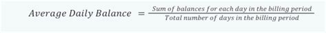 Average Daily Balance What Is It Explained Formula Calculation
