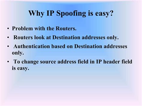 Ip Spoofing Ppt PPTX