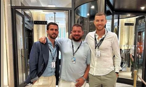 Edin Džeko I Miralem Pjanić U Monacu Bosnainfo