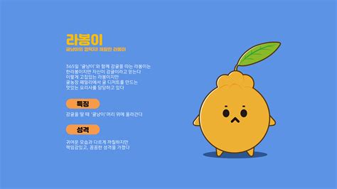 Character I 제주 감귤 농장 캐릭터 디자인 On Behance