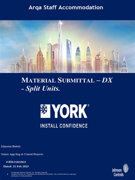 Dx Split Unit York Pdf Duct Flow Engineering Thermodynamics